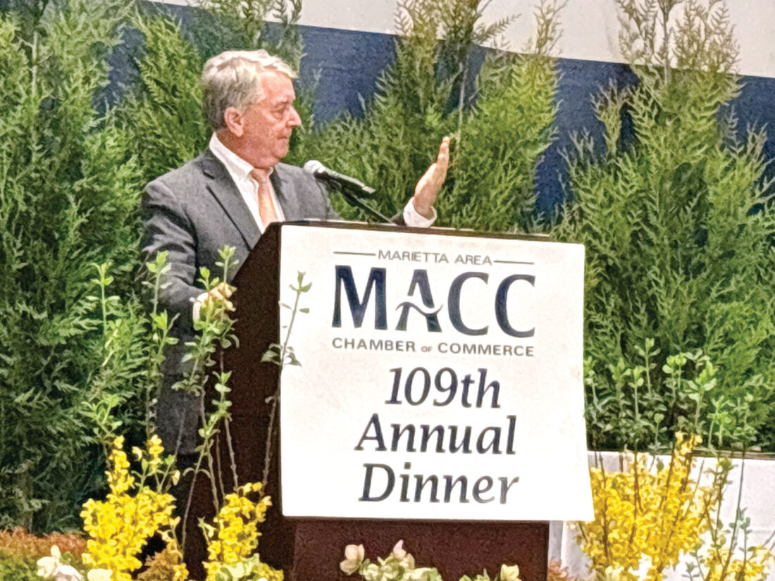 Retired NBC broadcaster talks career at Marietta Area Chamber of ...